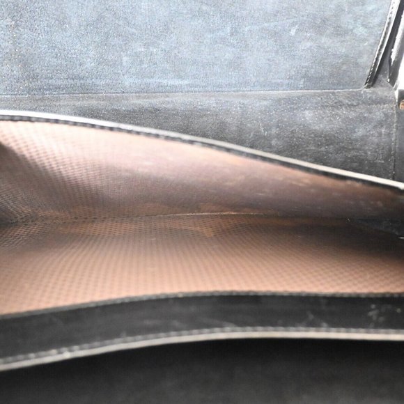 Cartier | Bags | Rare Cartier 2c Logo Briefcase Travel Hand Bag Leather ...